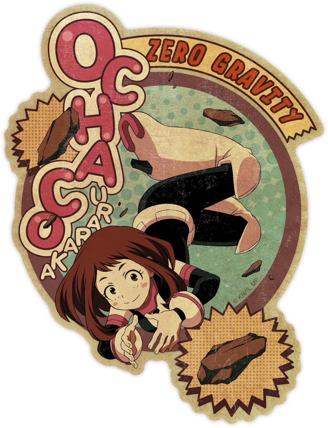 My Hero Academia: Travel Stickers 2: 3 Ochaco Uraraka | HLJ.com