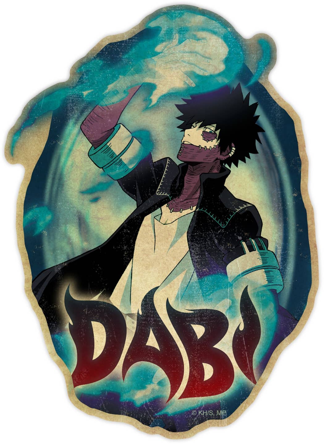 My Hero Academia: Travel Stickers 2: 7 Dabi | HLJ.com