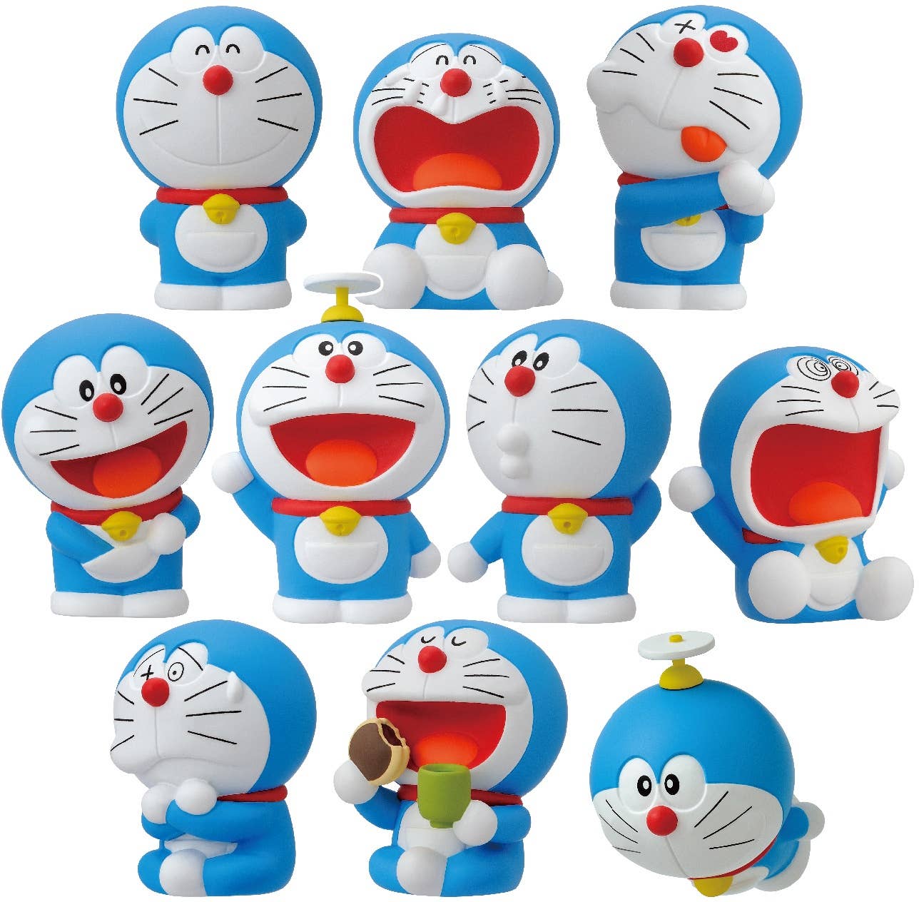 Doraemon: Soft Vinyl Puppet Mascot 1Box (10pcs) | HLJ.com
