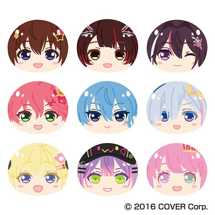 Hololive: Omanju Nigi Nigi Mascot 1 1Box 9Pcs | HLJ.com