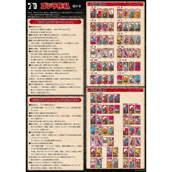 Godzilla: Hanafuda | HLJ.com