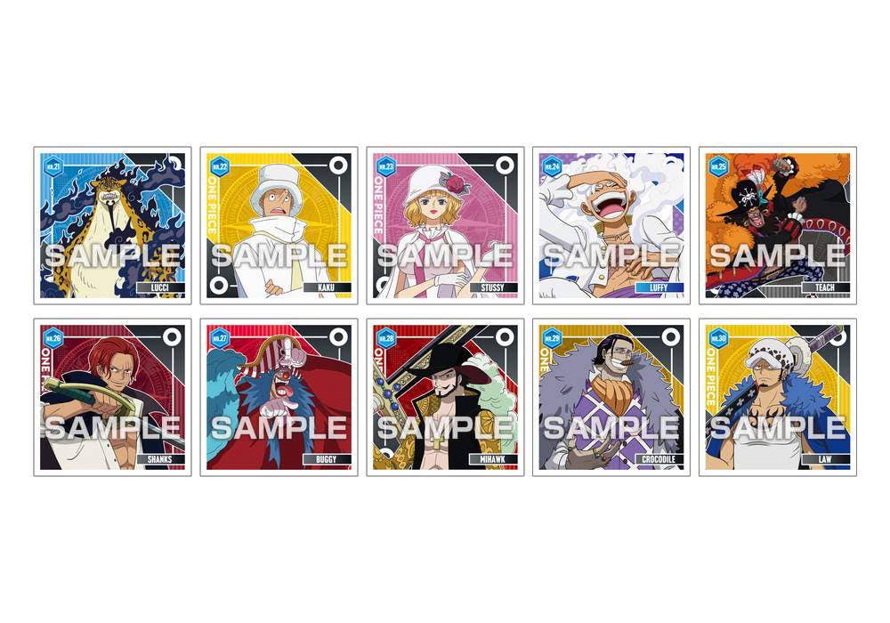 One Piece : Sticker Collection Egghead with Gum: 1Box (20pcs) | HLJ.com