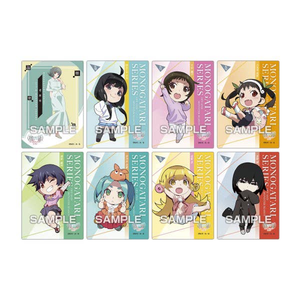 Monogatari Series Off & Monster Season: Clear Card Collection Gum 1Box ...