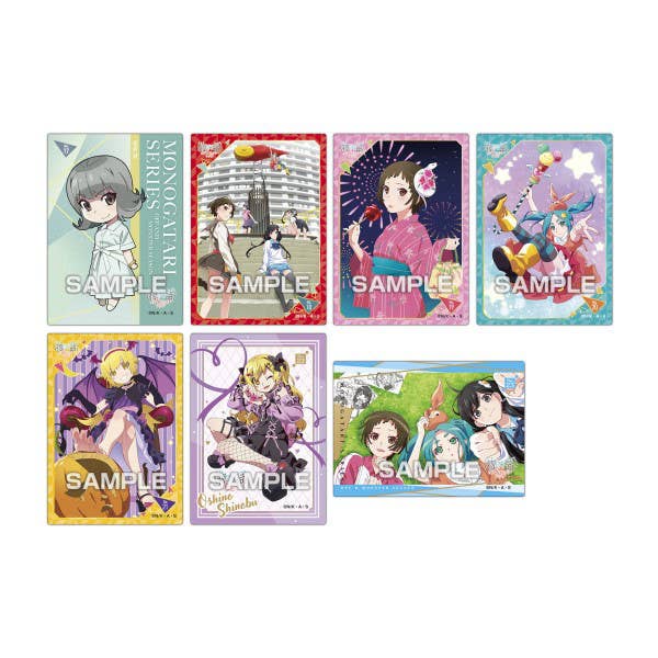 Monogatari Series Off & Monster Season: Clear Card Collection Gum 1Box ...