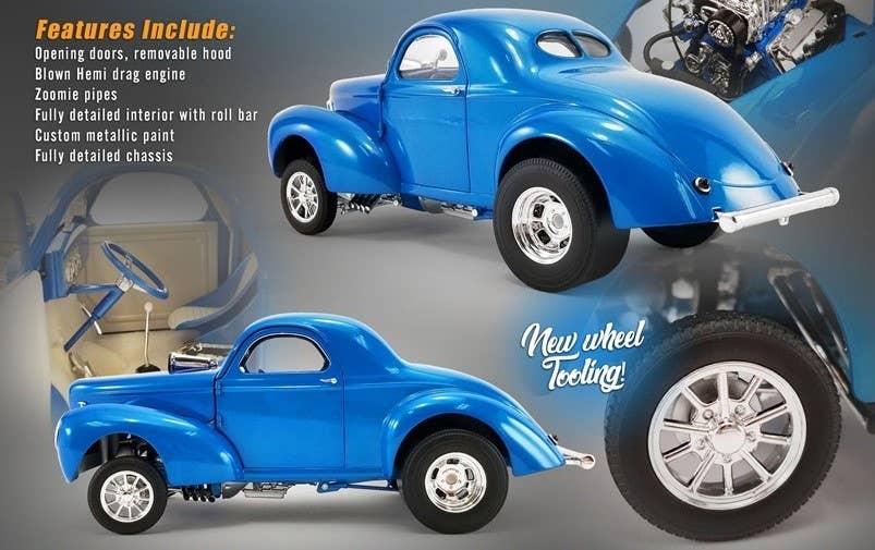 ACME 1941 Custom Gasser - Cosmic Dust Blue | HLJ.com