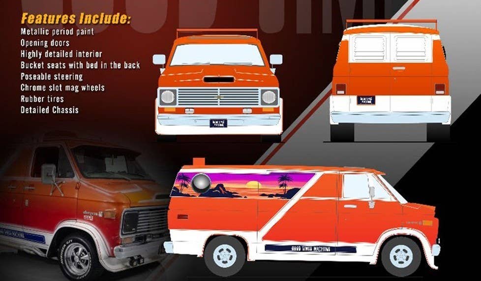 Chevrolet G Series Van Good Times Machine 1976 | HLJ.com