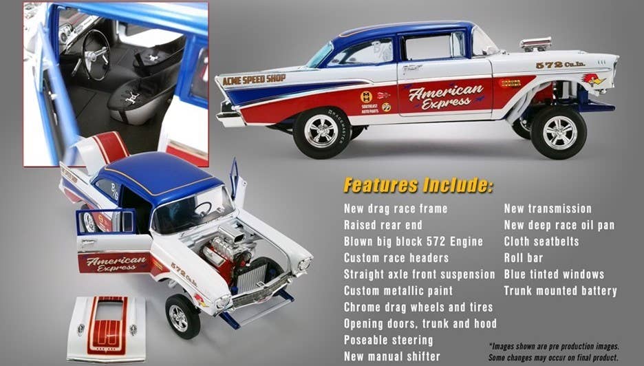 ACME 1957 Chevrolet Bel Air American Express | HLJ.com