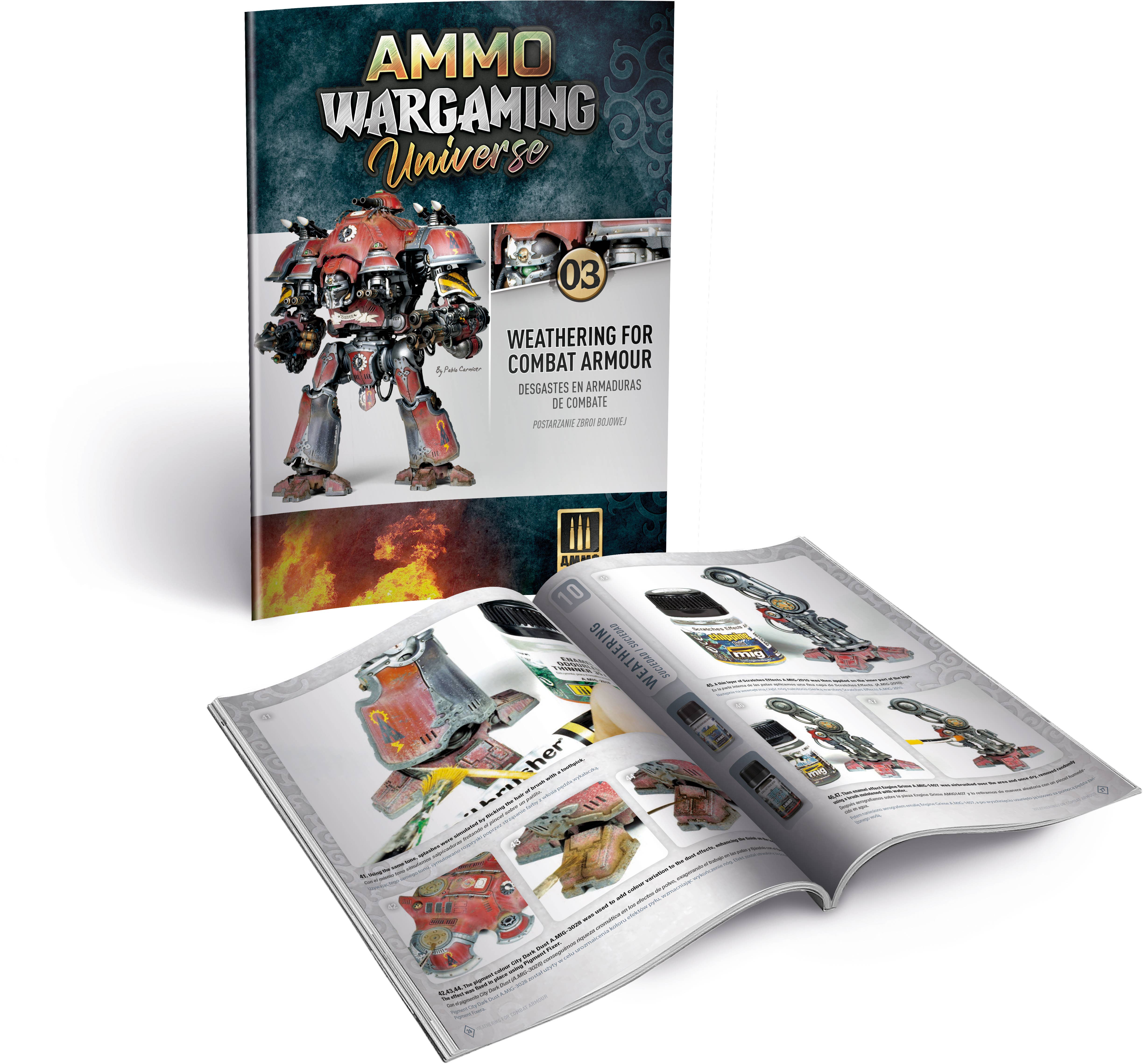 AMMO WARGAMING UNIVERSE Book 03 - Weathering Combat Armour (English ...