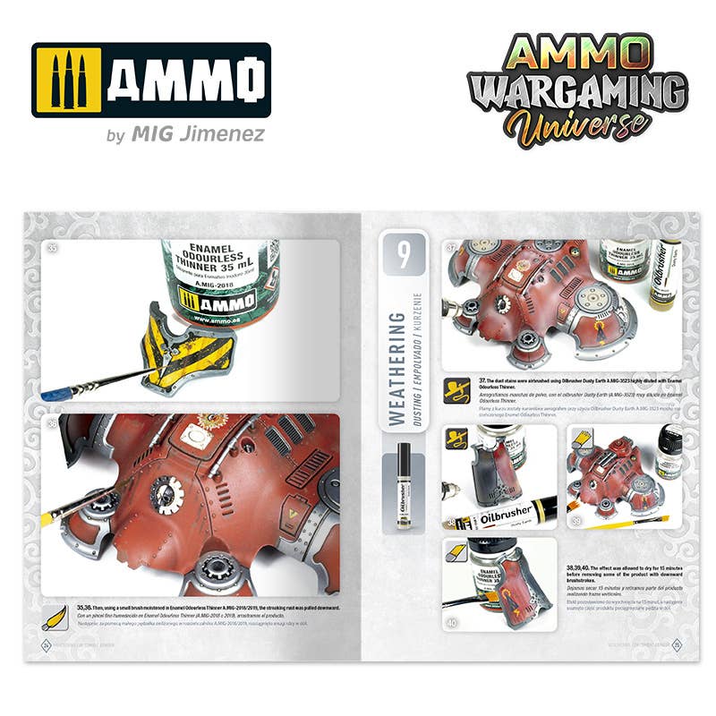 AMMO WARGAMING UNIVERSE Book 03 - Weathering Combat Armour (English ...