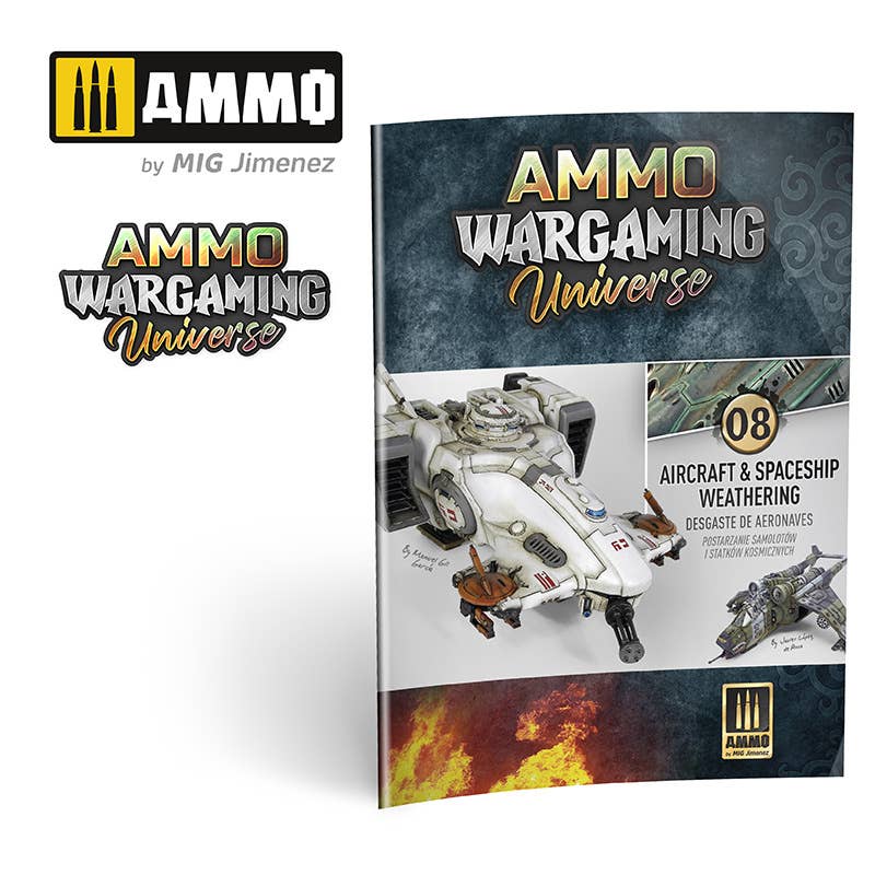 AMMO WARGAMING UNIVERSE Book 08 - Aircraft and Spaceship Weathering ...