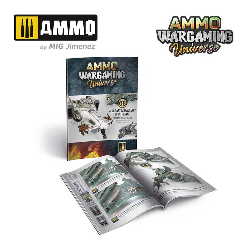 AMMO WARGAMING UNIVERSE Book 08 - Aircraft and Spaceship Weathering ...