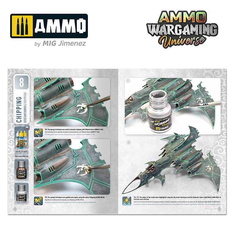 AMMO WARGAMING UNIVERSE Book 08 - Aircraft and Spaceship Weathering ...