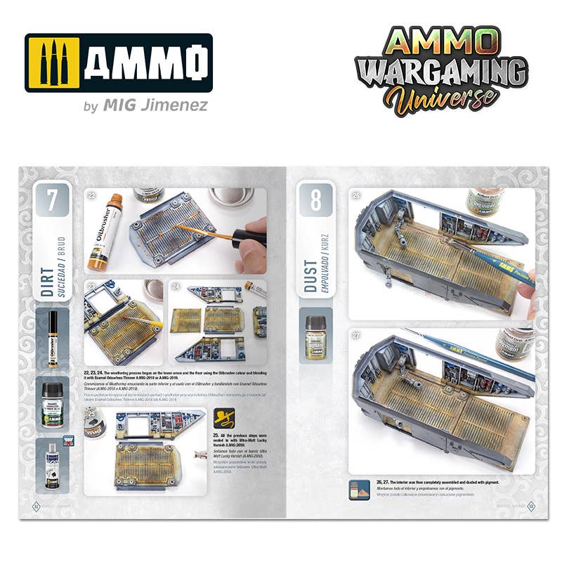 AMMO WARGAMING UNIVERSE Book 08 - Aircraft and Spaceship Weathering ...