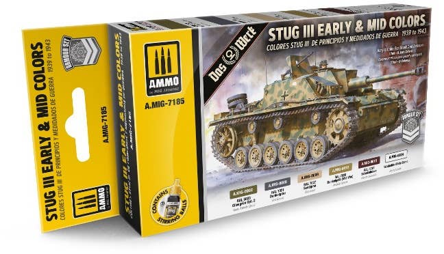 Stug III Early & Mid Colors 1939 To 1943 Set | HLJ.com