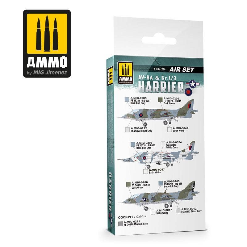 AV-8A & Gr.1/3 Harrier Color Set | HLJ.com