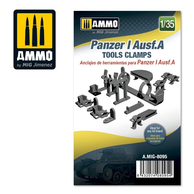 Tool Clamp For Panzer I A Type | HLJ.com