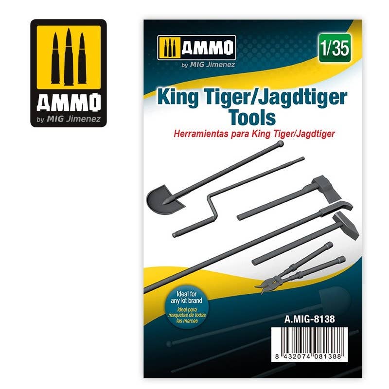 In-Vehicle Tool Set for King Tiger / Jagdtiger | HLJ.com