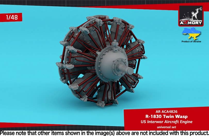 R-1830 Twin Wasp aircraft engine | HLJ.com