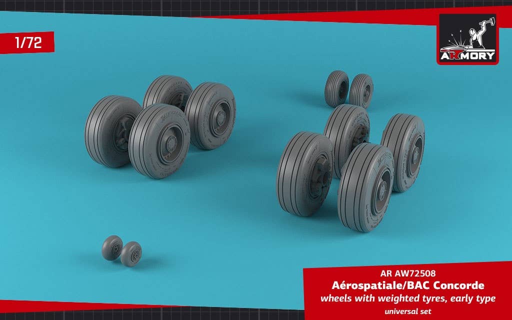 Concorde Wheels w/Weighted Tires, Early | HLJ.com
