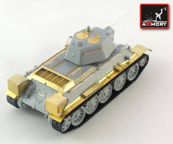 T-34 exterior detailing set for Zvezda | HLJ.com