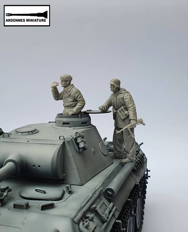 WWII German Soldier #4 Forward Inspection Set (2pcs) | HLJ.com