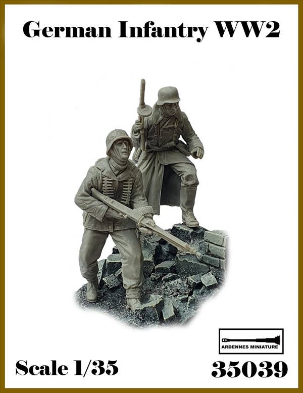 WWII German Infantry #3 Eastern Front Set (2pcs) | HLJ.com