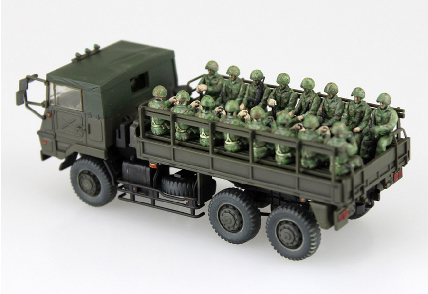 JGSDF Type 73 Truck 3t Half w/Figures 20pcs | HLJ.com