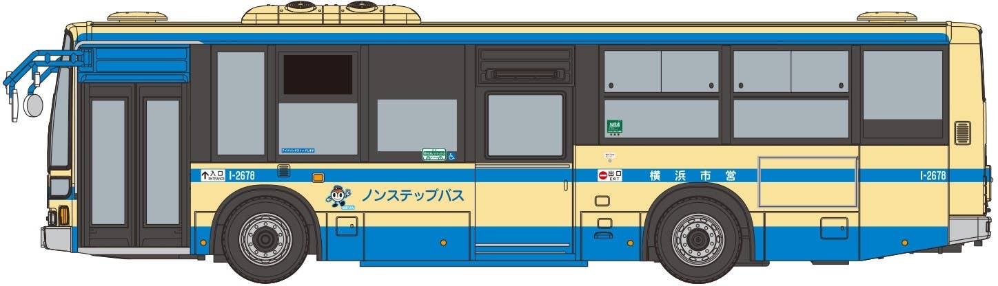 Mitsubishi Fuso MP37 Aero Star (Yokohama City Transportation Bureau ...