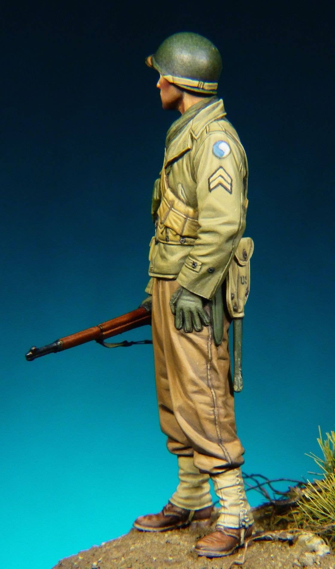 Figure Color Series WWII US Army NCO European Front 1944 - 45 | HLJ.com