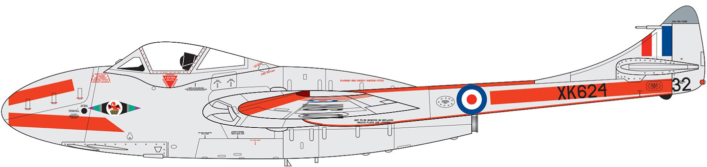 de Havilland Vampire T.11 / J-28C | HLJ.com