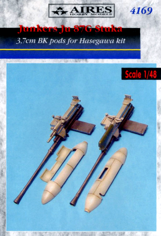 Junkers Ju 87G Stuka 3.7cm BK Pods (for Hasegawa) | HLJ.com