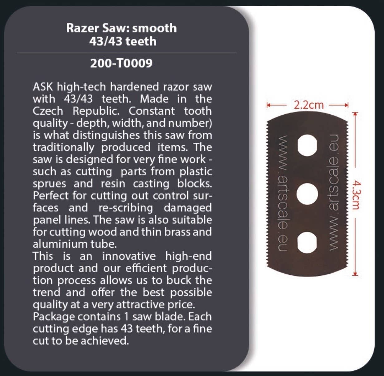 Saw Blade 1 Coarse | HLJ.com