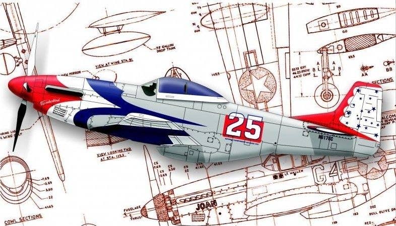 P-51D Mustang "Thunderbird" | HLJ.com