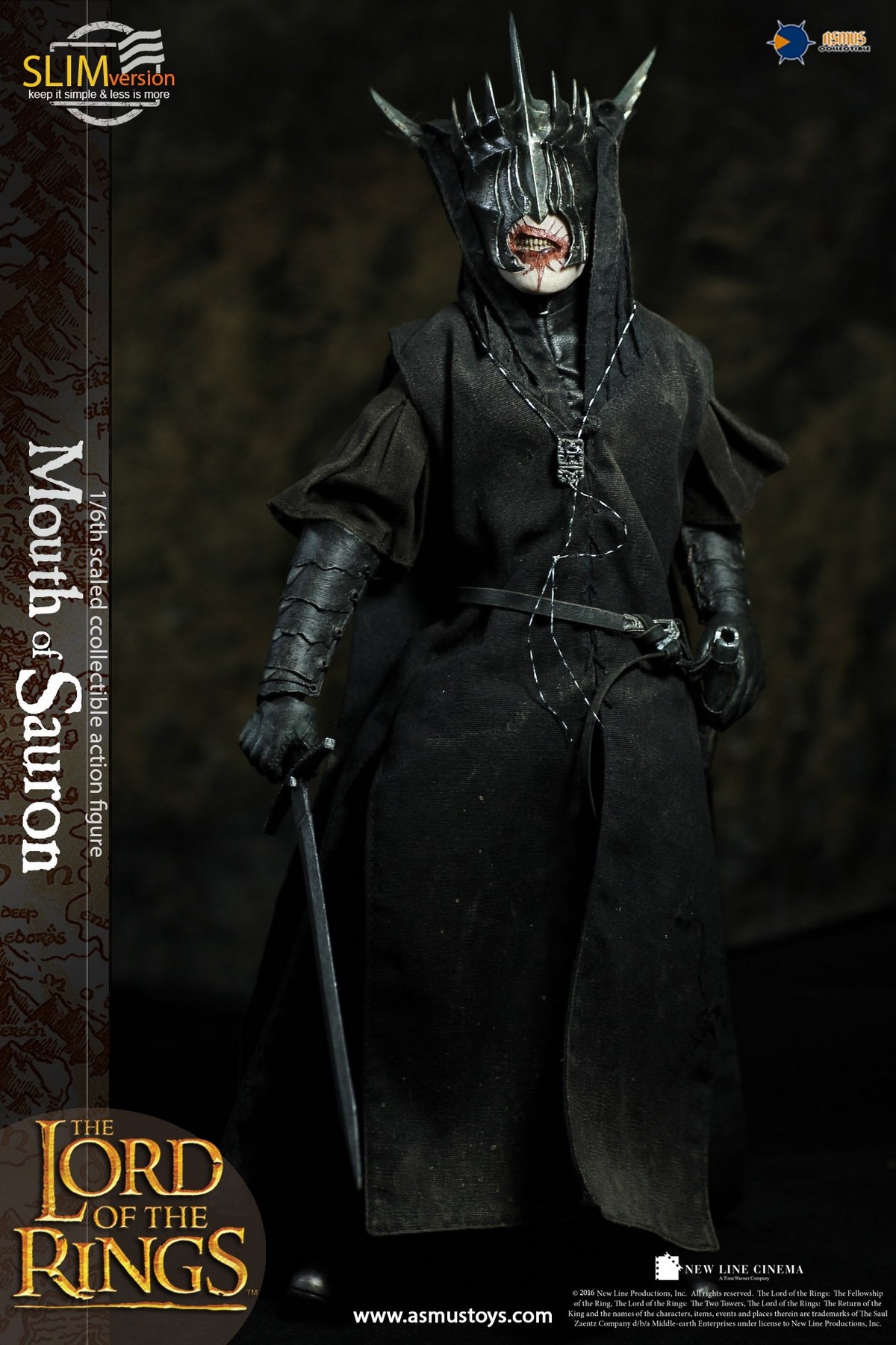 Collectible Action Figure Mouth Of Sauron Slim Ver