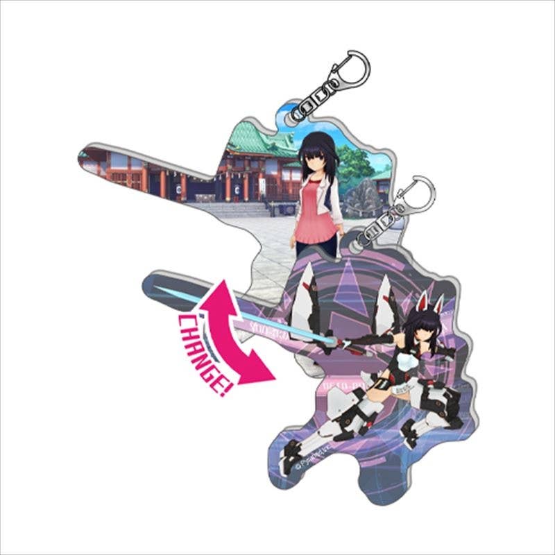 Alice Gear Aegis: Changing Acrylic Keychain Kaede Agatsuma | HLJ.com