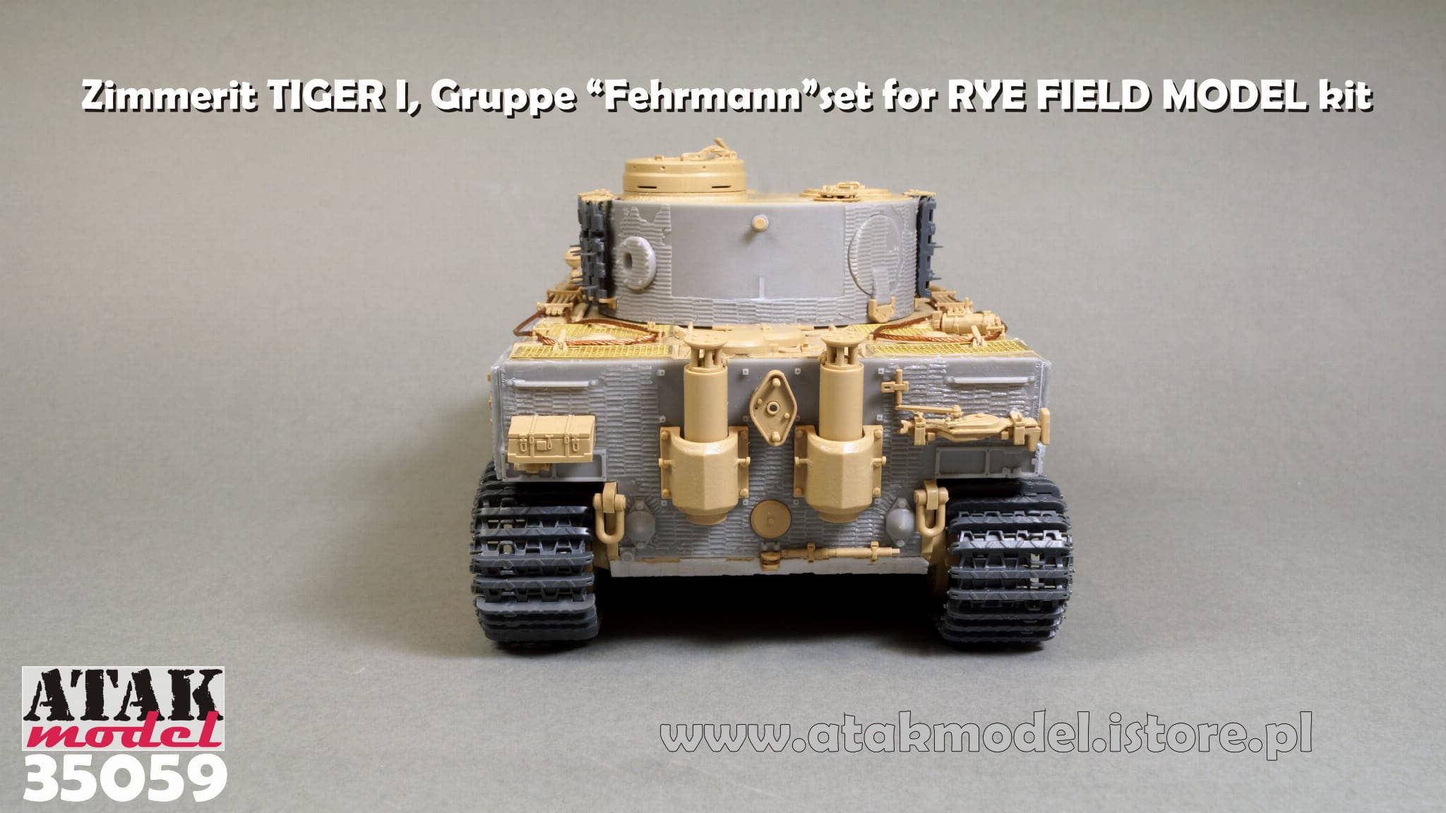 PZ.Kpfw.VI Ausf.VI Tiger I Gruppe "FEHRMANN" set for Rye Field Model RM ...