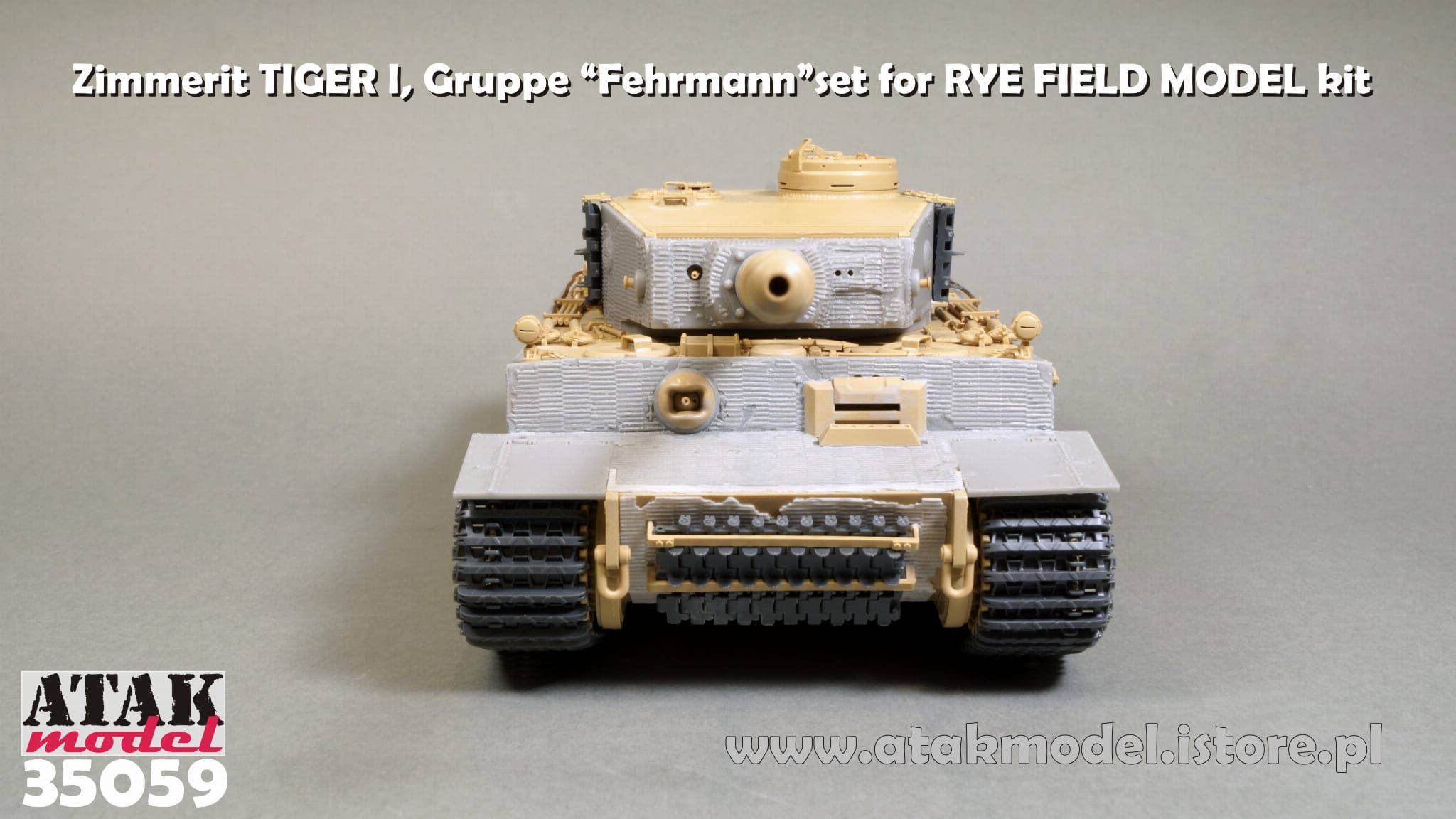 PZ.Kpfw.VI Ausf.VI Tiger I Gruppe "FEHRMANN" set for Rye Field Model RM ...