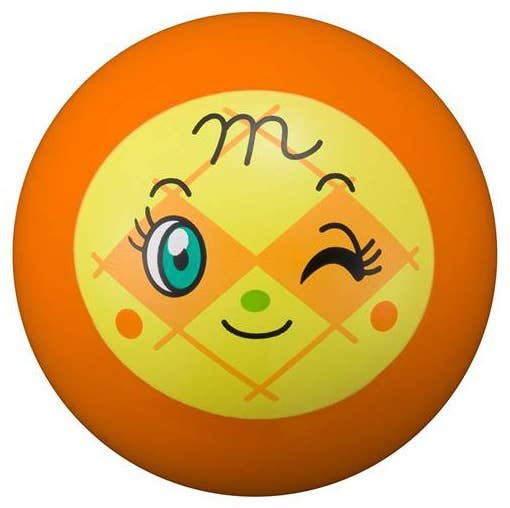 Anpanman: Shaka Shaka Ball with Strap Clear Orange | HLJ.com