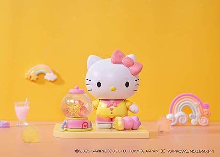 Sanrio Characters: Freshly Made Plastic Doll Hello Kitty Candy Factory ...