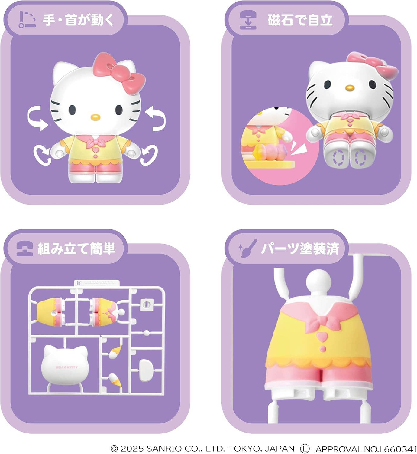 Sanrio Characters: Freshly Made Plastic Doll Hello Kitty Candy Factory ...