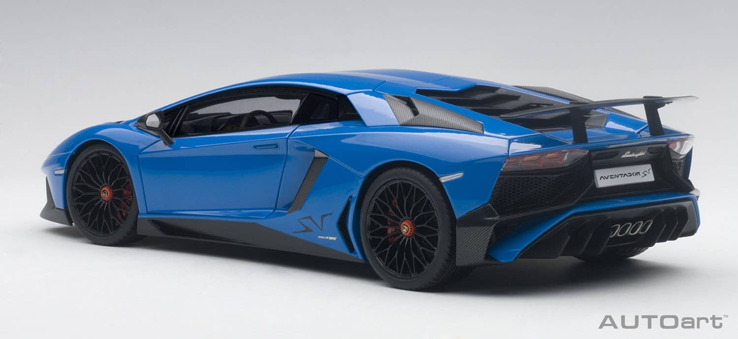 Lamborghini Aventador LP750-4 SV LeMans Blue | HLJ.com