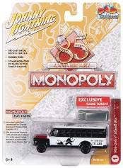 Monopoly Chevy School Bus (White & Black) with Token | HLJ.com