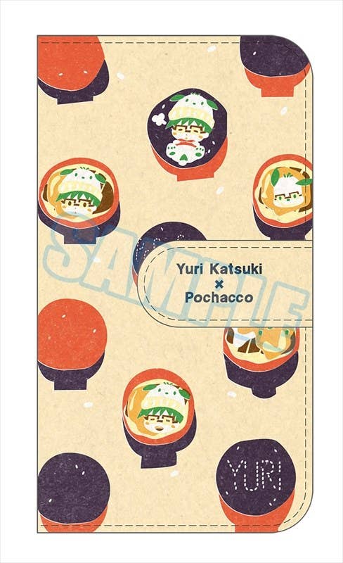 Yuri on Ice x Sanrio Characters Notebook Type Smartphone Case Yuri x ...