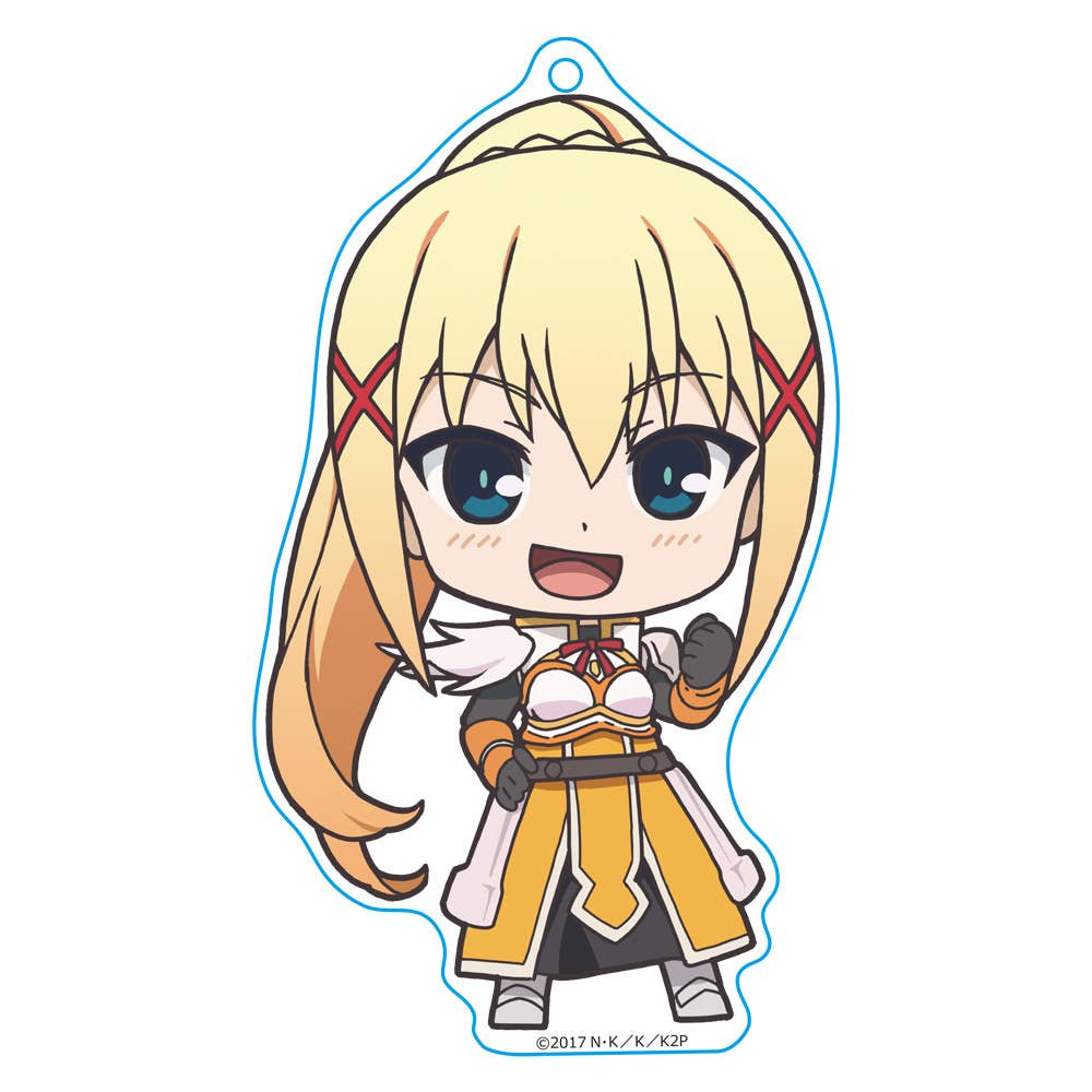 KonoSuba Petit this Acrylic Keychain Darkness (Reissue) | HLJ.com