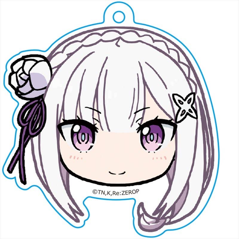 Re:Zero - Starting Life in Another World Churu Chara Keychain Emilia ...
