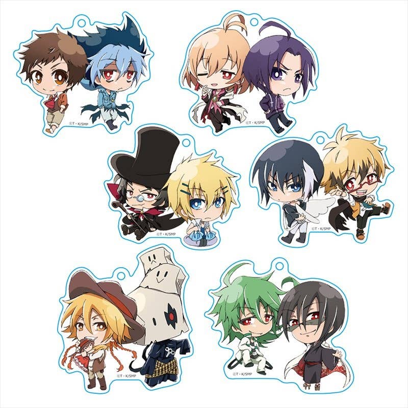 Servamp: Trading Pair Acrylic Chain 1Box 6pcs | HLJ.com