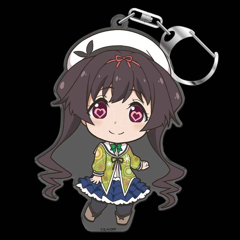 Dropout Idol Fruit Tart: Punikore! Keychain (With Stand) Hemo Midori ...