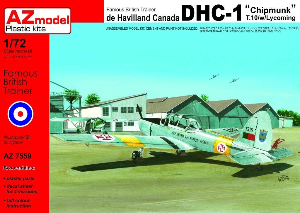 DHC-1 Chipmunk T.10 with Lycoming Engine | HLJ.com