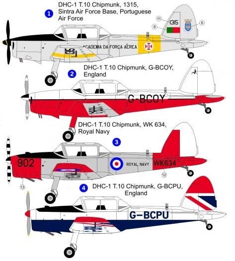 DHC-1 Chipmunk T.10 with Lycoming Engine | HLJ.com