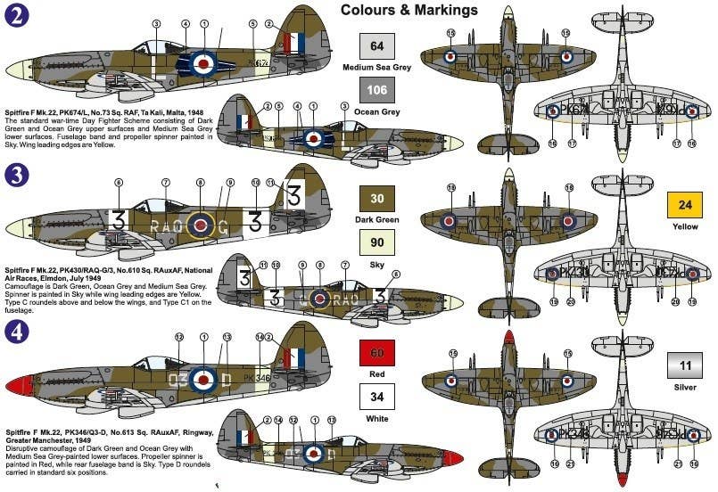 Spitfire Mk.22 Postwar Spitfire | HLJ.com